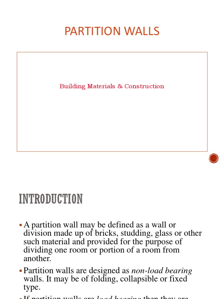 Types of Walls | PDF | Wall | Plaster
