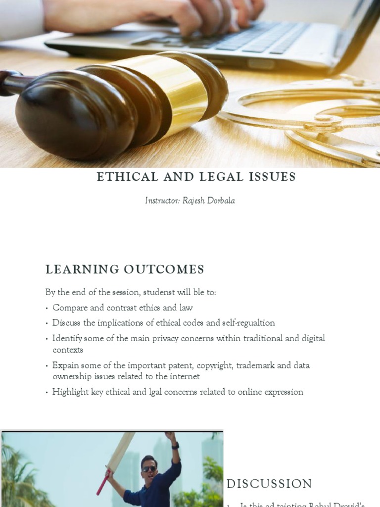 Ethical and Legal Issues | PDF