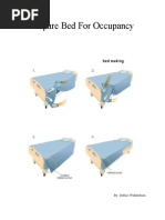 Bed Making Techniques in Hospitals | PDF | Bed | Hospital