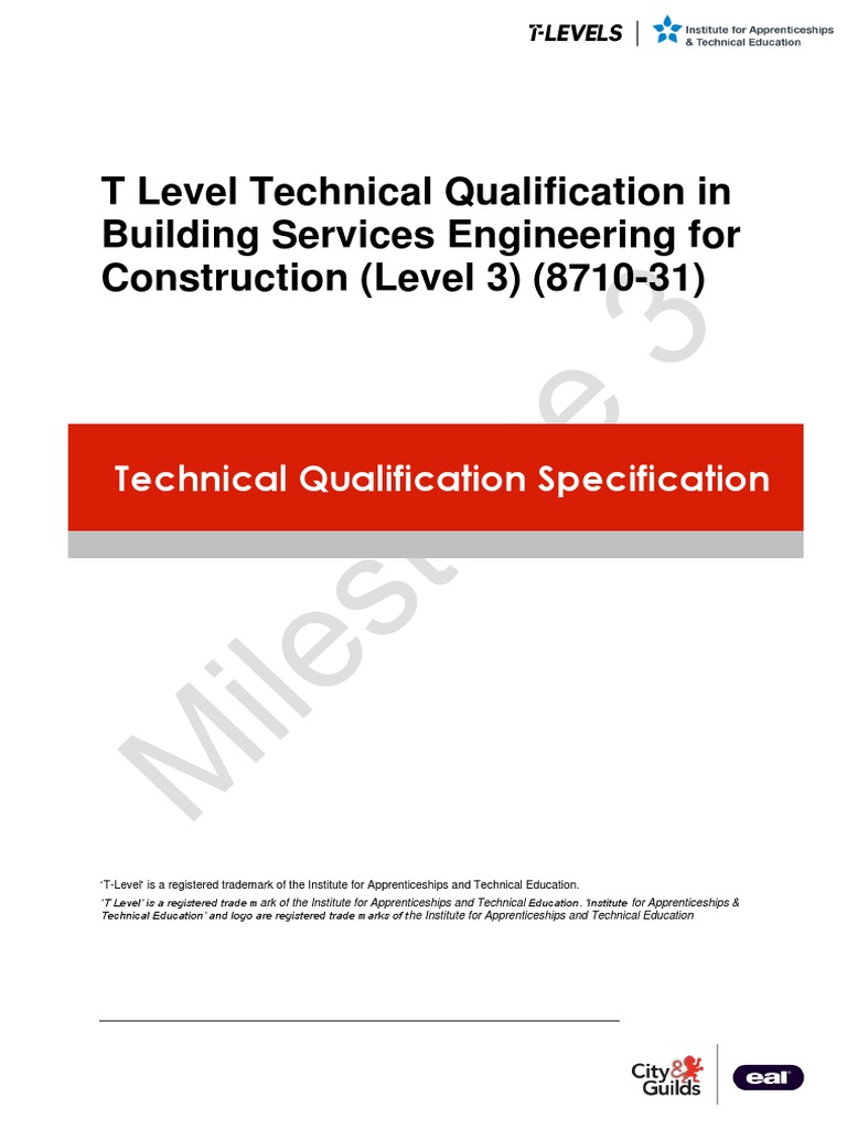 T LEVEL 8710 31 l3 Bse T Level Draft Qualification Content Pack PDF ...