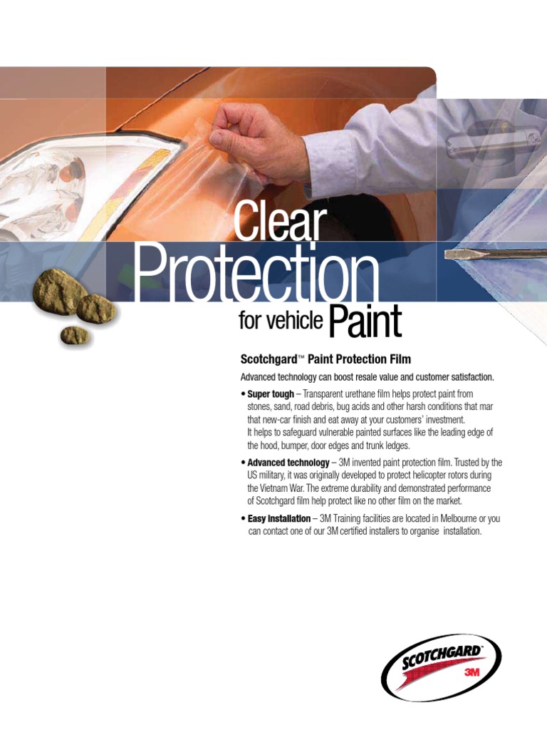 3M PPF - SGH Series Film Brochure | PDF | Paint | Legal Liability