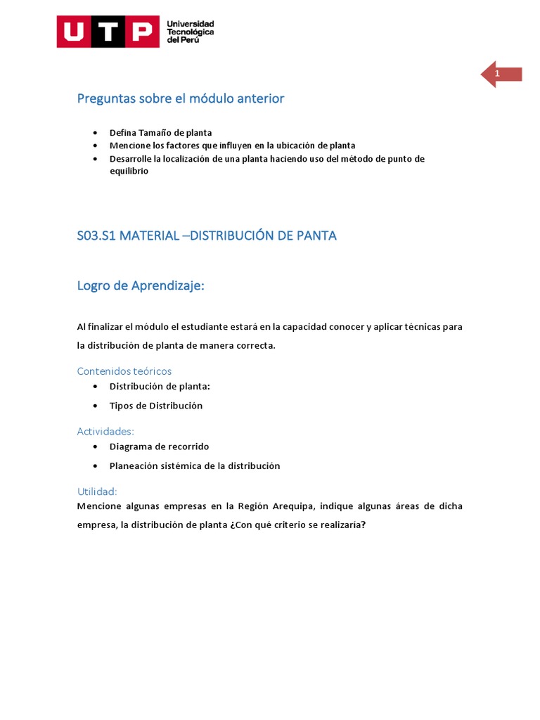 Distribucion de Planta - SLP | PDF | Planificación