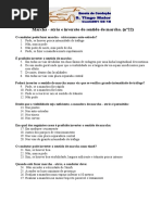 Regras para Inversão de Sentido de Marcha | PDF | Tráfego