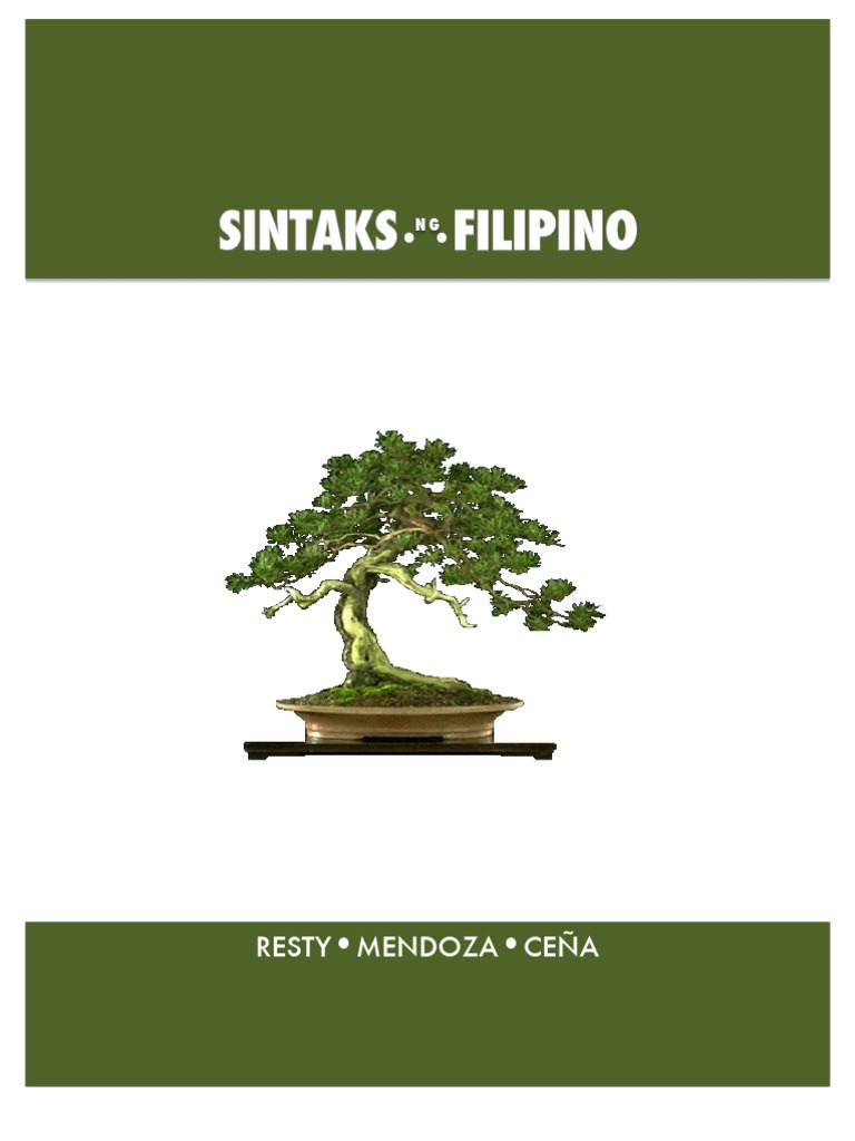 Sintaks NG Filipino | PDF