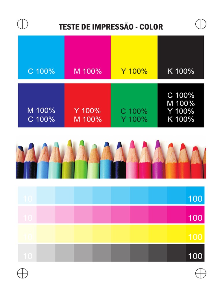 Teste de Cores Cmyk Epson | PDF