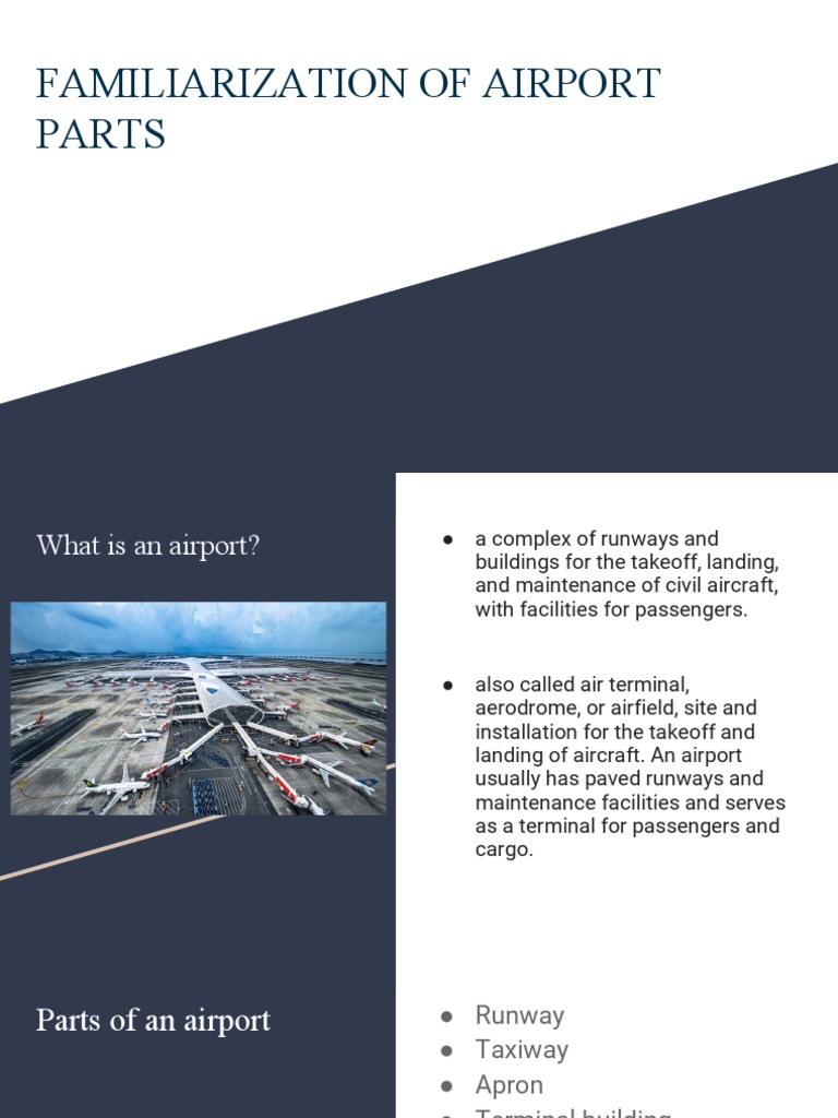 Airport Parts and Functions Overview | PDF | Airport | Runway