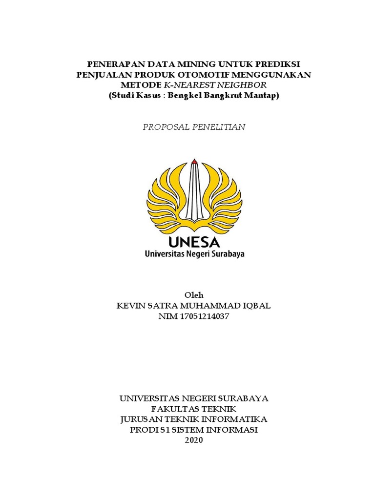 Penerapan Data Mining UNTUK PREDIKSI PENJUALAN PRODUK OTOMOTIF ...