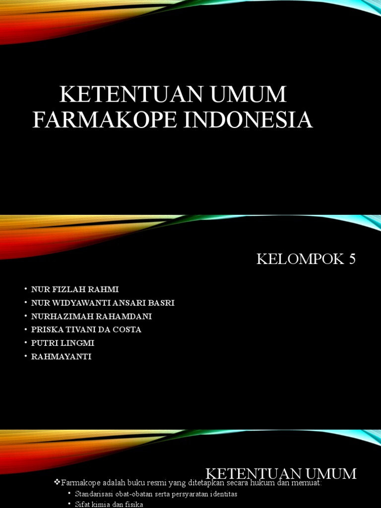 Farmakope | PDF
