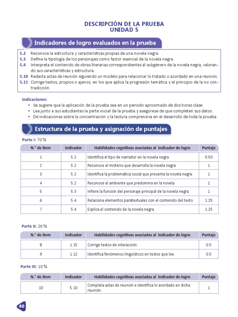 Gm9° U5 Desciptor | PDF | Novelas