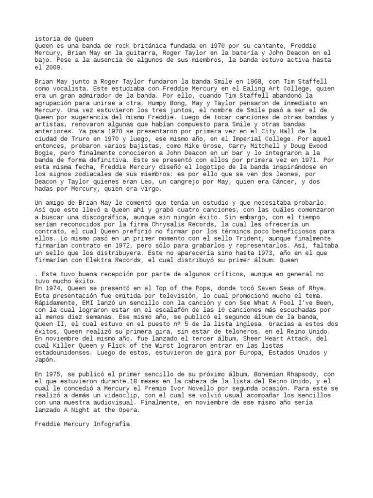 Qeen El Magnate Del Rock | PDF | Grupos musicales | Músicos