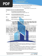 INFORME Adicional y Deductivo Vinculante N°1 | PDF | Fundación (Ingeniería) | Presupuesto