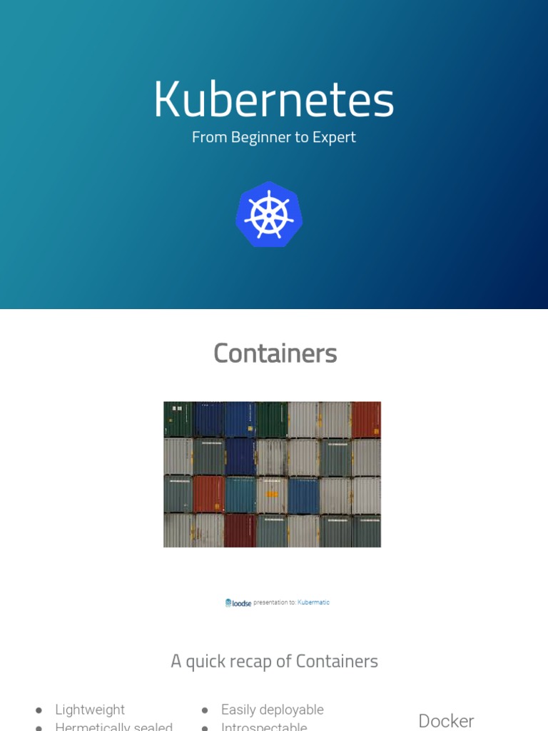 Kubernetes Workshop Containerdays | PDF | Scheduling (Computing ...