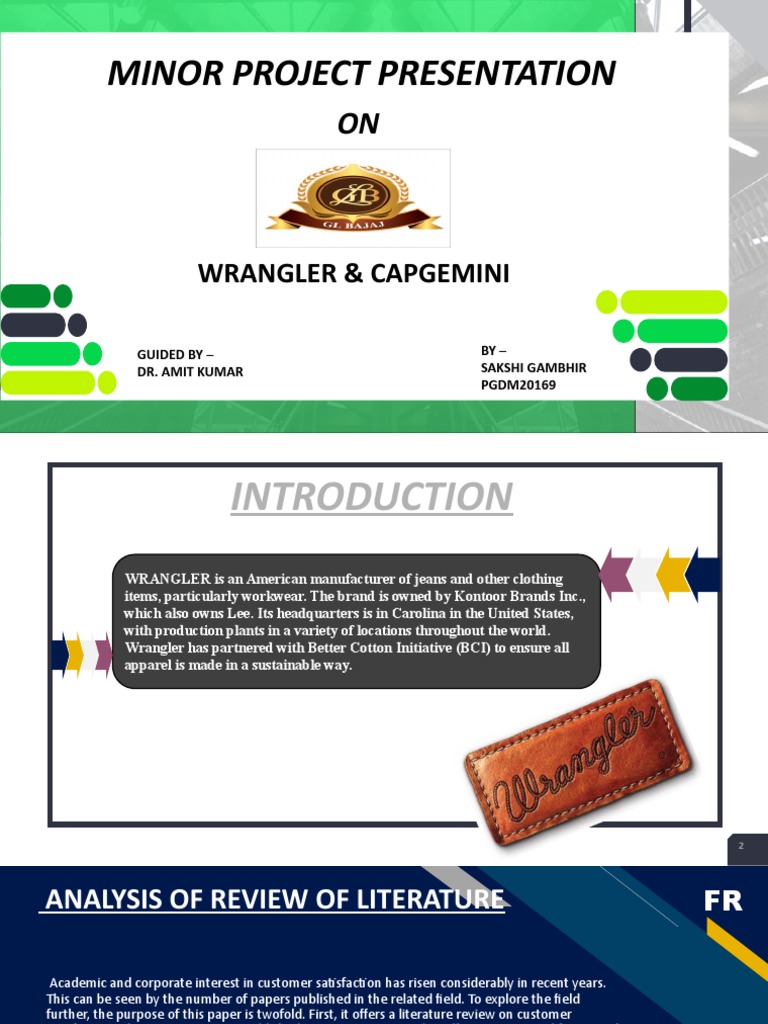 Minor Project PPT Final | PDF | Employee Retention | Customer Satisfaction