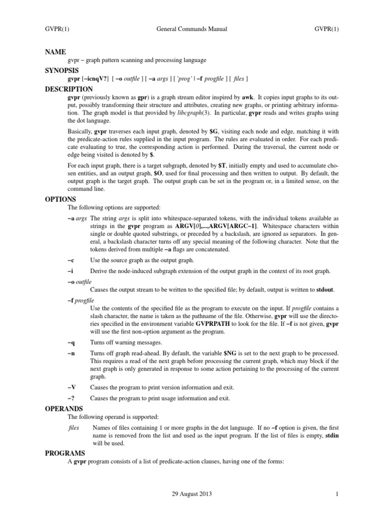 Name Synopsis Description: Files | PDF | Vertex (Graph Theory) | Parameter (Computer Programming)