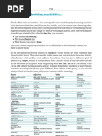 Word Form List | PDF | Science | Philosophical Science