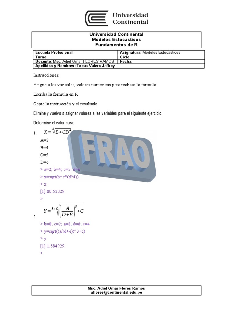 Práctica 01 | PDF