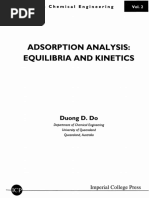 Gas Separation by Adsorption Processes | PDF | Adsorption | Chemical Engineering