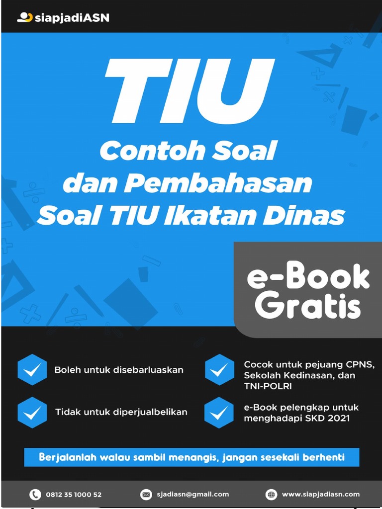 TIU Ikatan Dinas (Soal Dan Pembahasan) | PDF