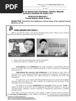 A Detailed LessoN Plan in Teaching Linear and Nonlinear Text | PDF ...