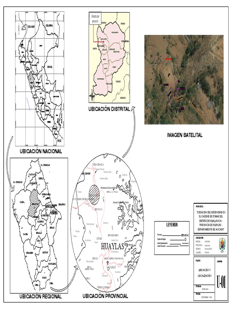 Huaylas: Ubicación Distrital | PDF