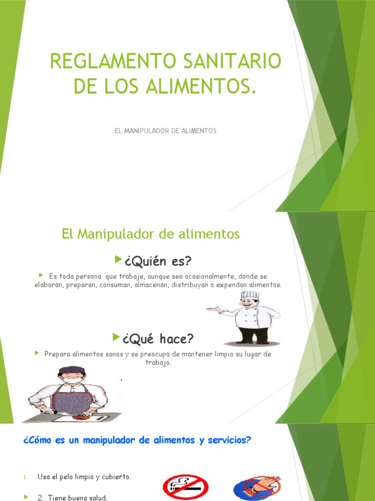 Reglamento Sanitario de Los Alimentos | PDF