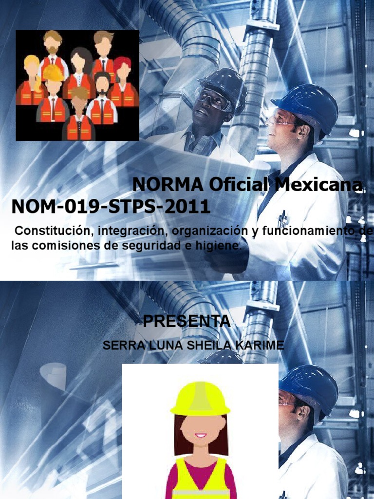 Nom 019 STPS 2011 | PDF | Ciencias de la Salud | México