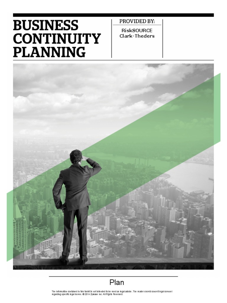 Sample Business Continuity Plan Template | Download Free PDF ...