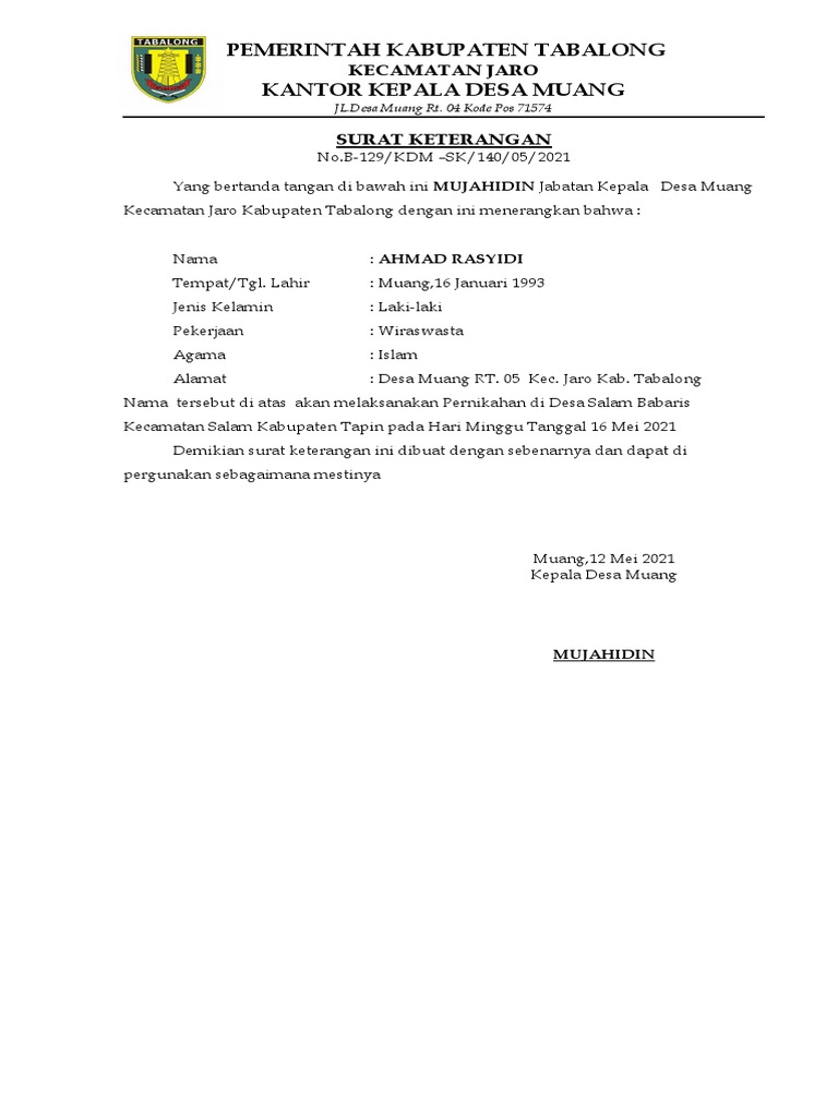 Ket Ahmad Rasyidi | PDF
