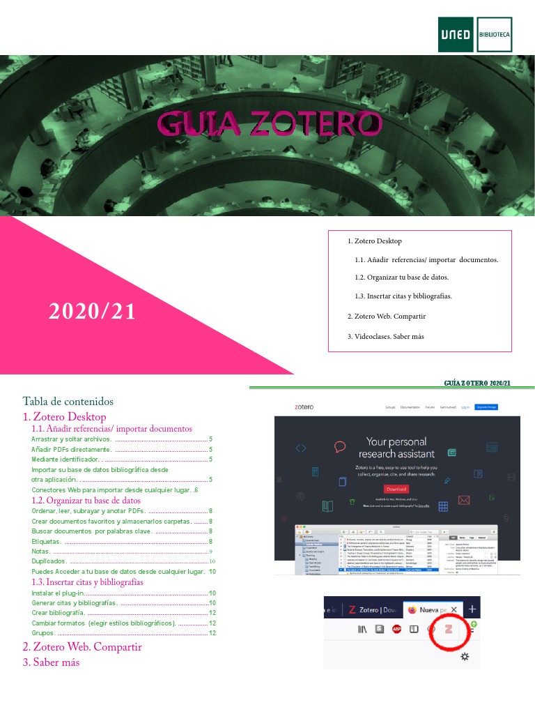 Gui A Zotero SV 2020 21 | PDF | Red mundial | Internet y web
