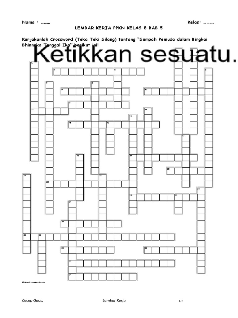 Tugas TTS PPKN | PDF