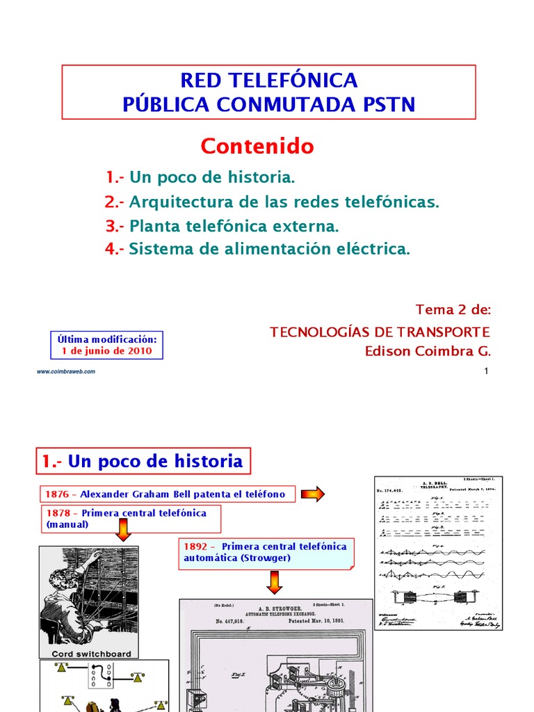 9.2 PSTN | Descargar gratis PDF | Central telefónica | Red Telefónica ...