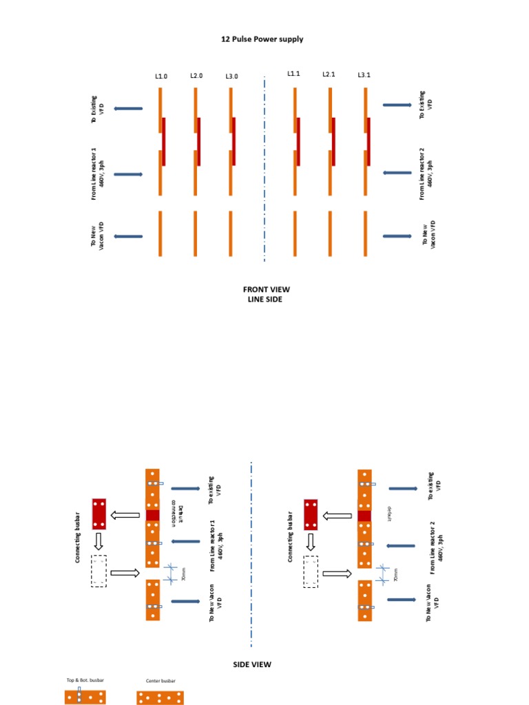 Connecting Busbar Layout | PDF | Machines | Components