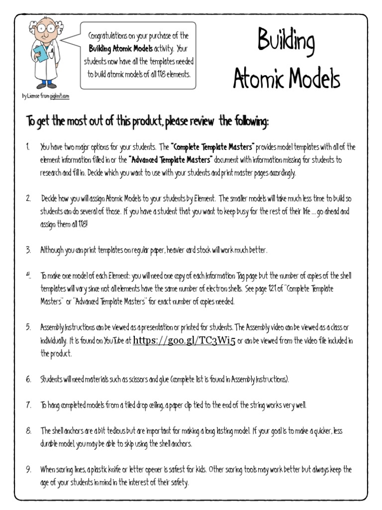 Getting Started - Building Atomic Models | PDF