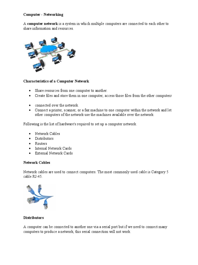 Computer Network | PDF | Computer Network | Network Topology