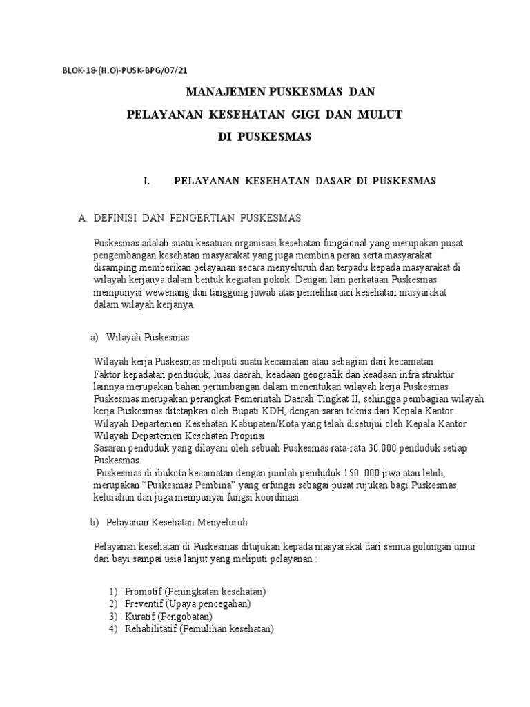 Blok 18 (H.o.) 2021 Pusk BPG | PDF