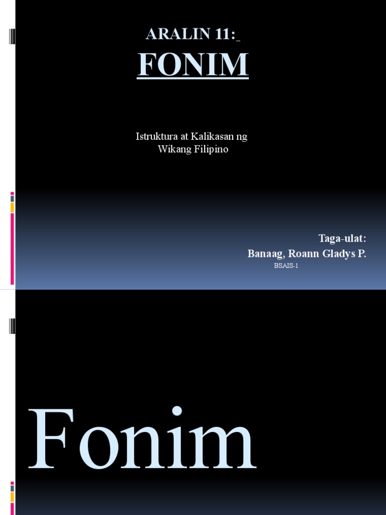 Ulat Sa Aralin 11 | PDF