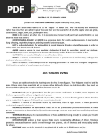 Rdneb 12-Point Ethical Values Per Month | PDF