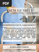 NCM 114 - Course Syllabus | PDF | Nursing | Ageing