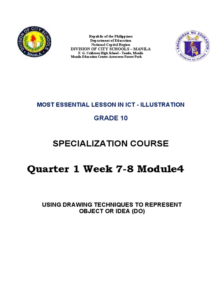 Ict Module (Design) | Download Free PDF | Drawing | Educational Technology