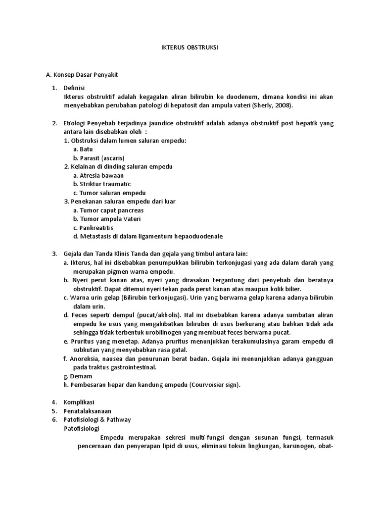 Ikterus Obstruksi Pdf
