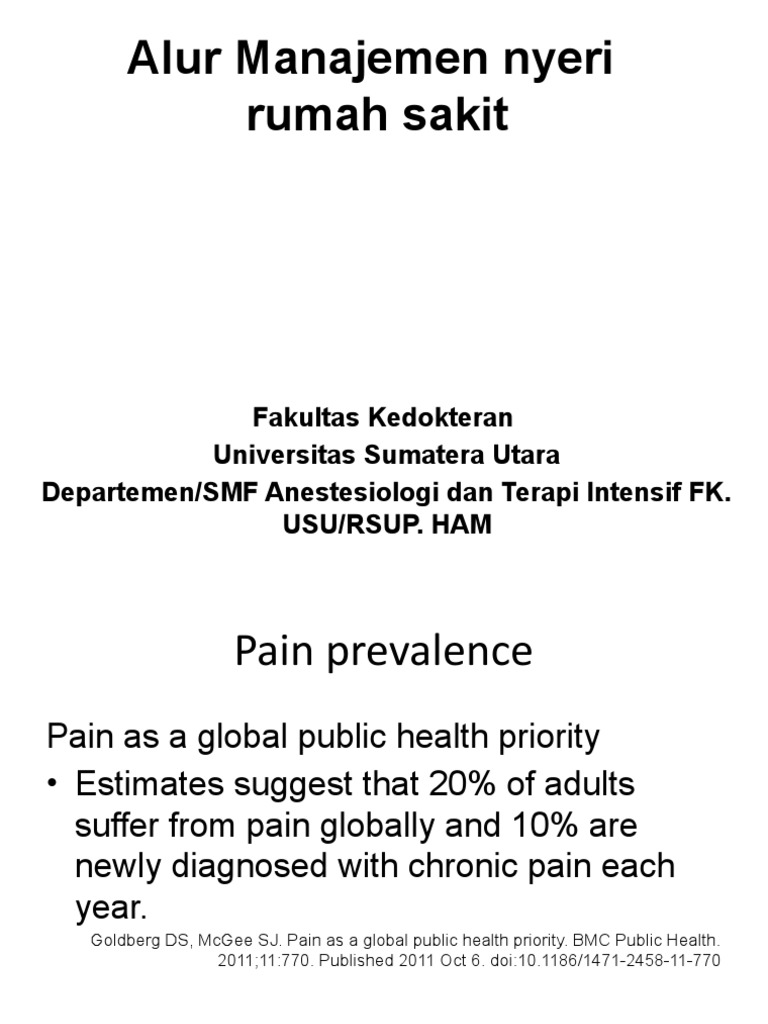 Alur Manajemen Nyeri Rumah Sakit | PDF | Analgesic | Pain