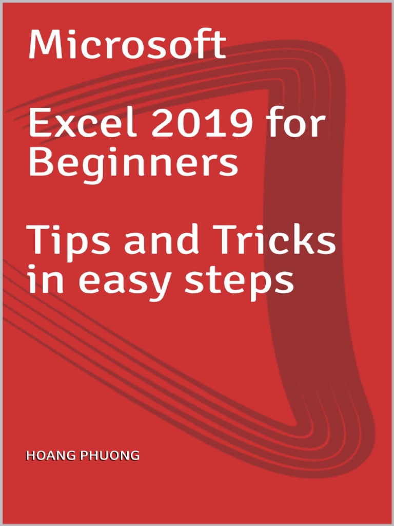 Excel 2019: Beginner's Guide | PDF | Window (Computing) | Microsoft Excel