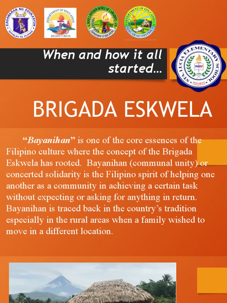 Brigada Eskwela History | PDF | Teachers | Classroom