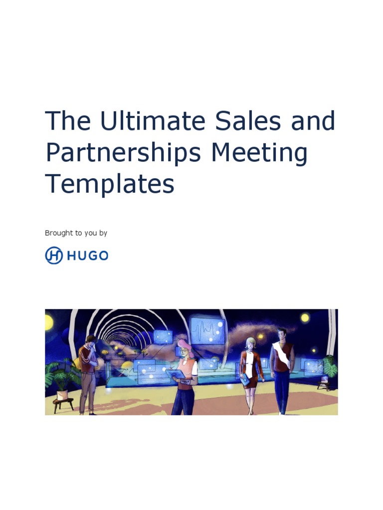Hugo Meeting Notes Templates | PDF | Sales | Risk