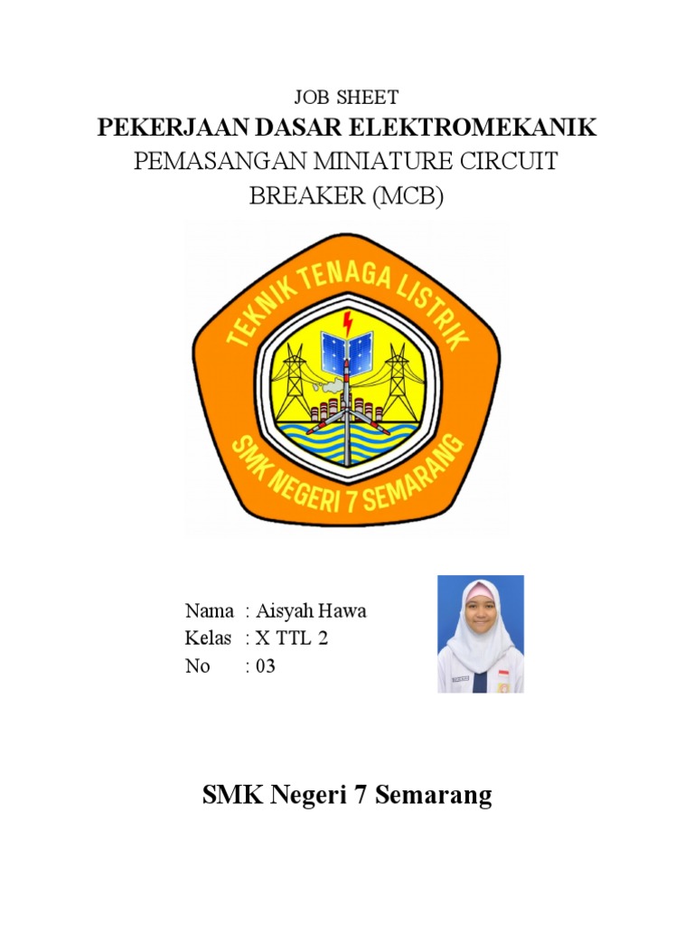 Panduan Pemasangan MCB di SMK 7 Semarang | PDF