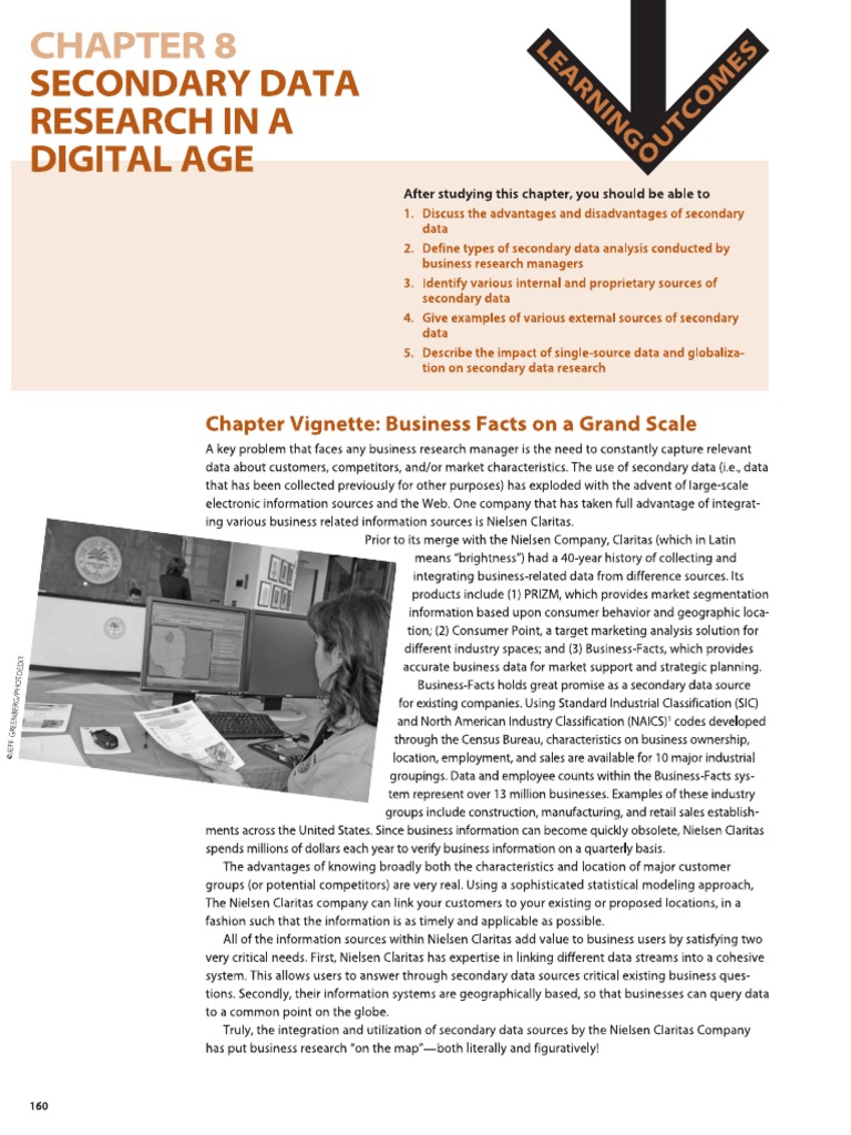 Chapter 8 - Secondary Data Analysis | PDF