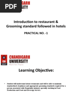 Grooming Standard For Hospitality | PDF | Hygiene | Glasses