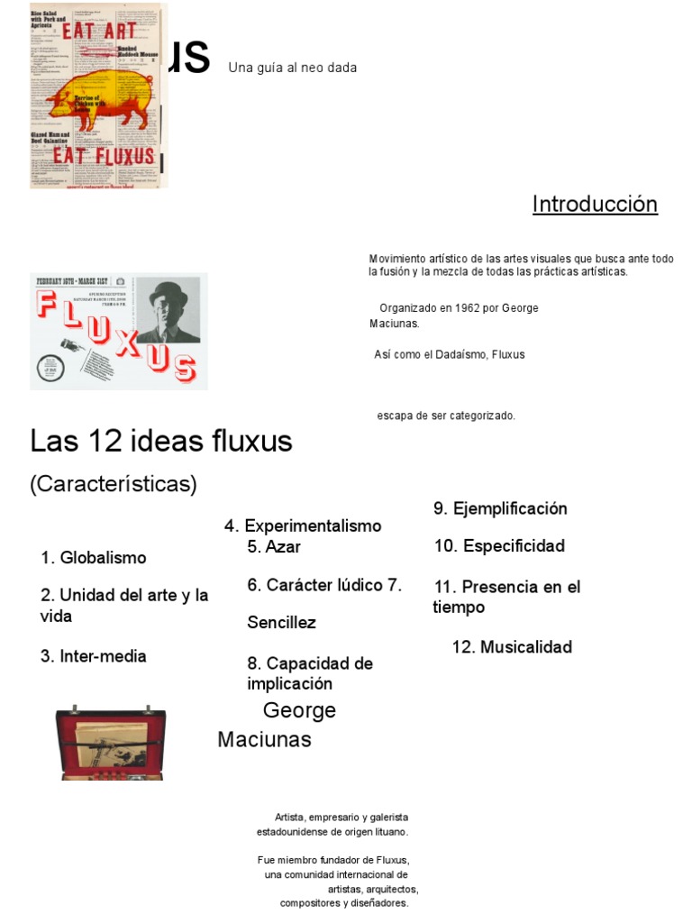 Fluxus | PDF | Las artes | Estética