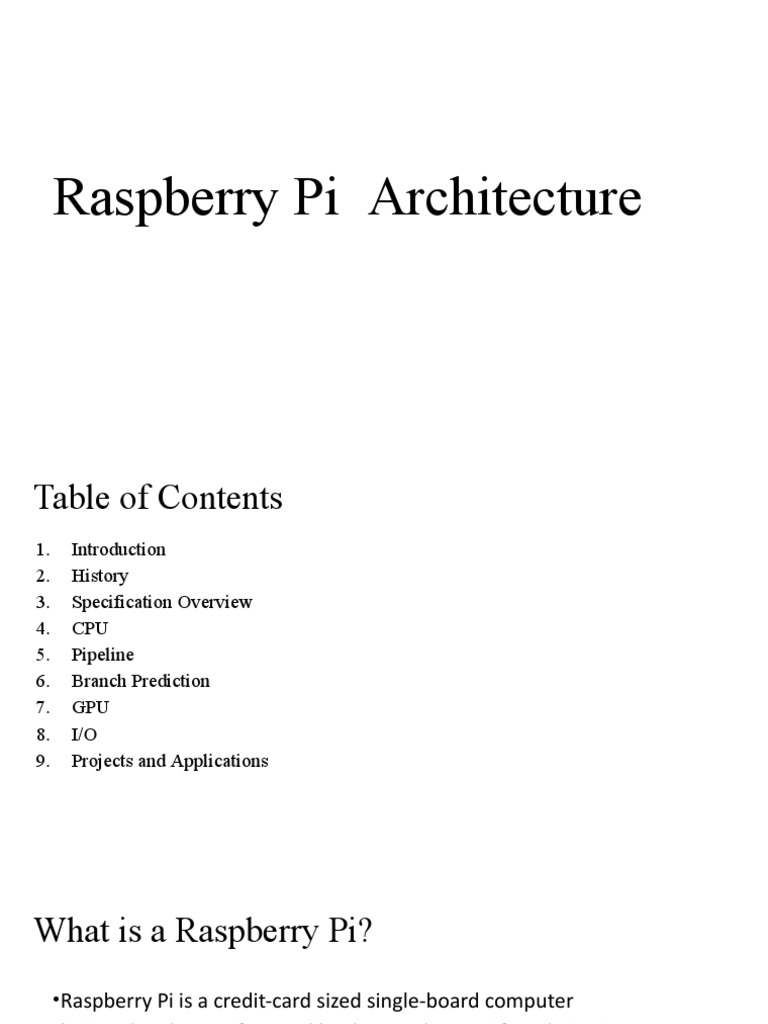 ES Lecture - Sept 29 Rpi Revisit | PDF | Raspberry Pi | Computer ...