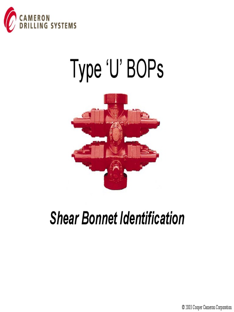 Type U' Bops: Shear Bonnet Identification | PDF | Mechanical ...
